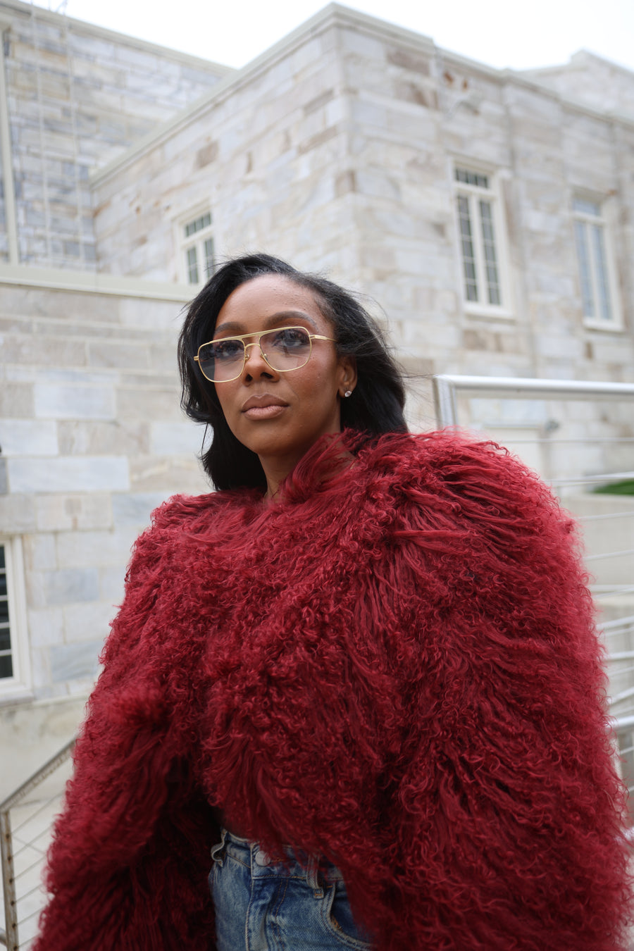 The “Kay” Mongolian Crop Jacket – FurrReal Furs