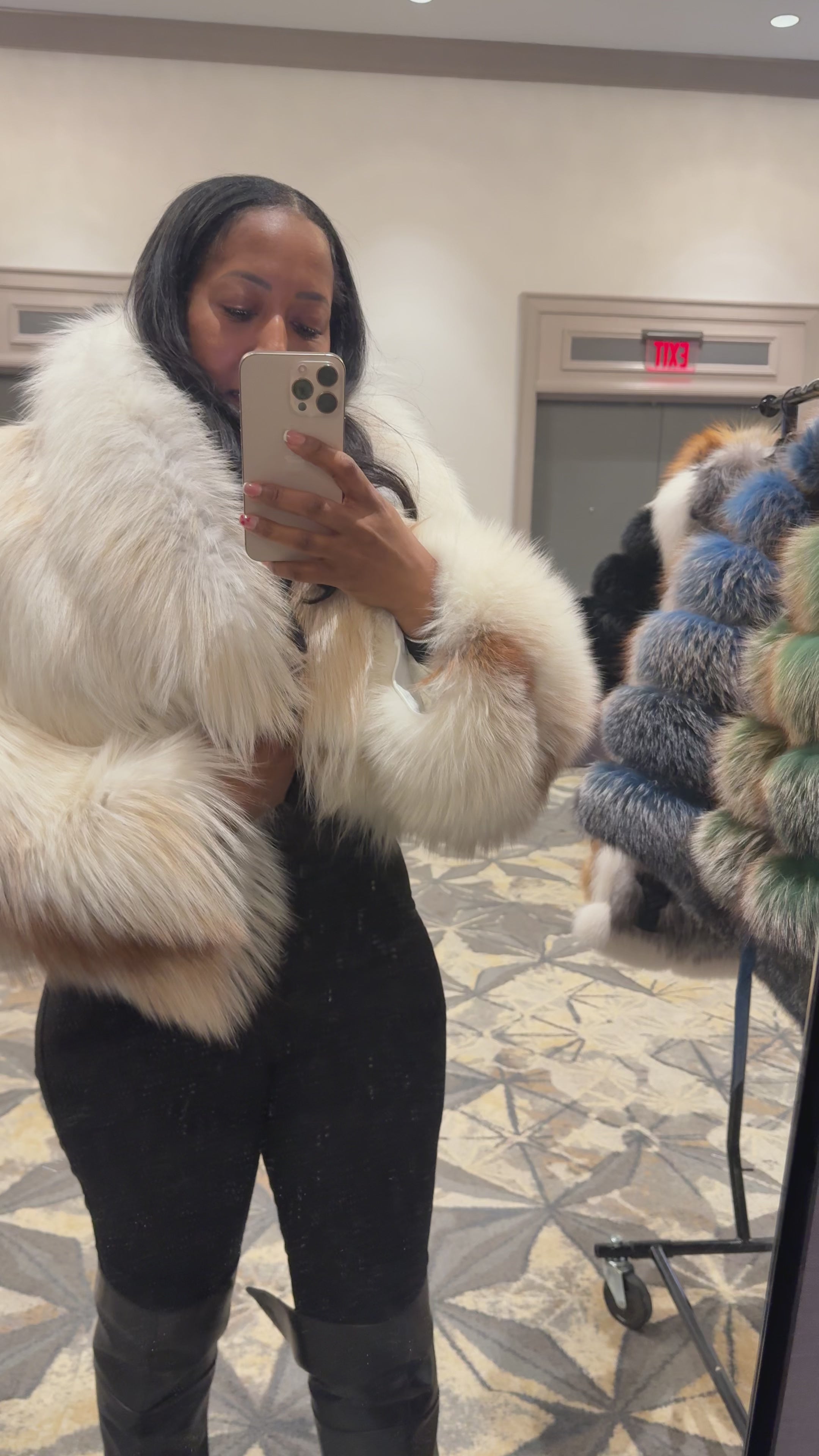 The “Maria” Fox Crop Jacket – FurrReal Furs